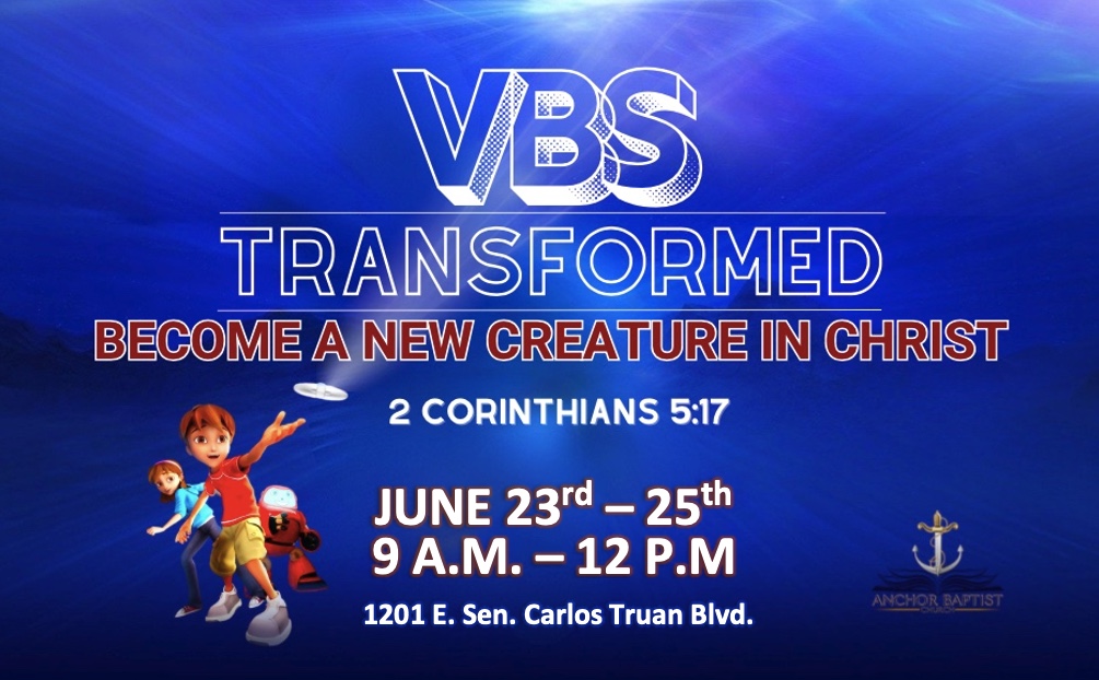 VBS Registration Form – Anchor Baptist Church